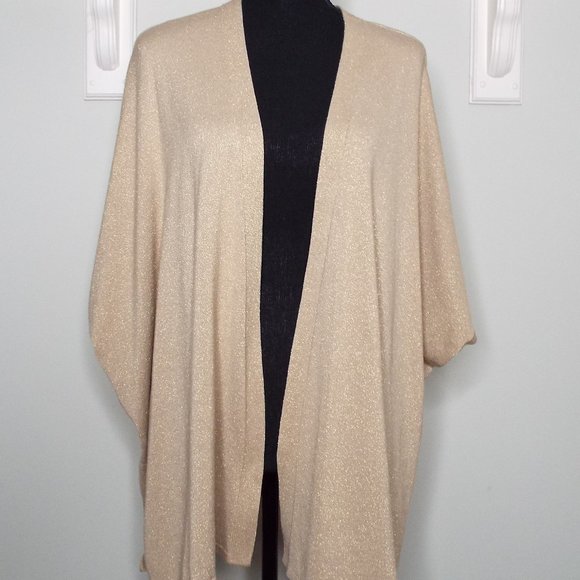 JM Collection | Tops | Jm Collection Womens Metallic Blouse Gold ...